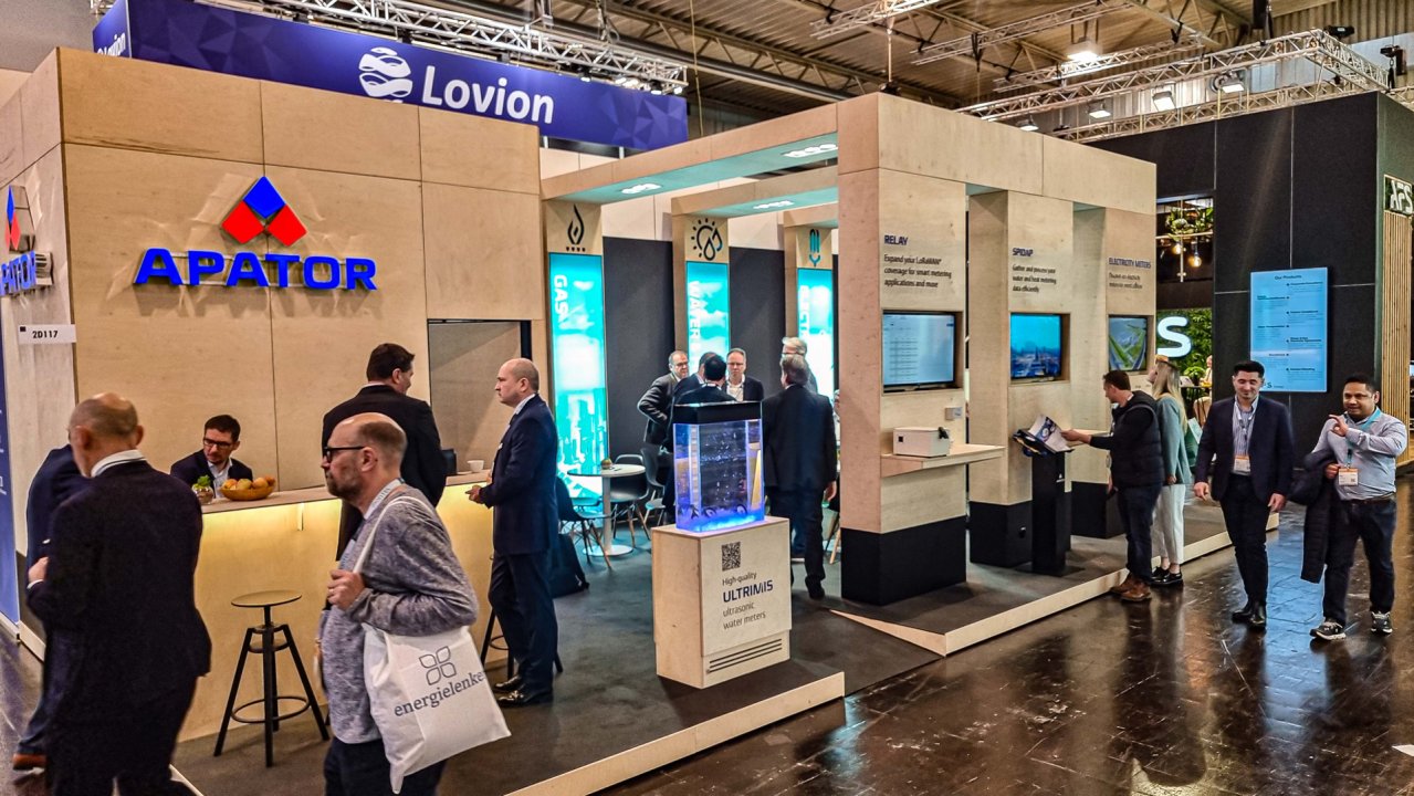 Apator Group attends record-breaking E-world trade fair