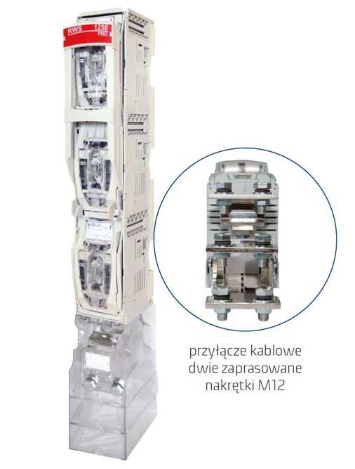 RWS 1250 pro – vertical fuse switch disconnector - Apator